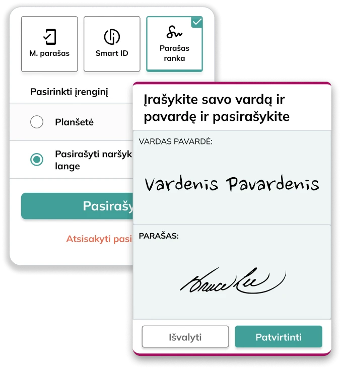 Elektroninis parašas. Saugus dokumentų pasirašymas | ZebraSign
