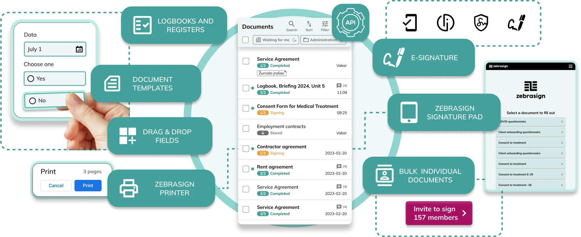 Create Electronic Logbooks & Registers | ZebraSign